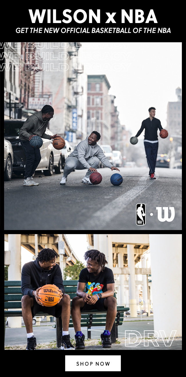 Hibbett Sports: Wilson x NBA: The NEW official basketball of the NBA ...