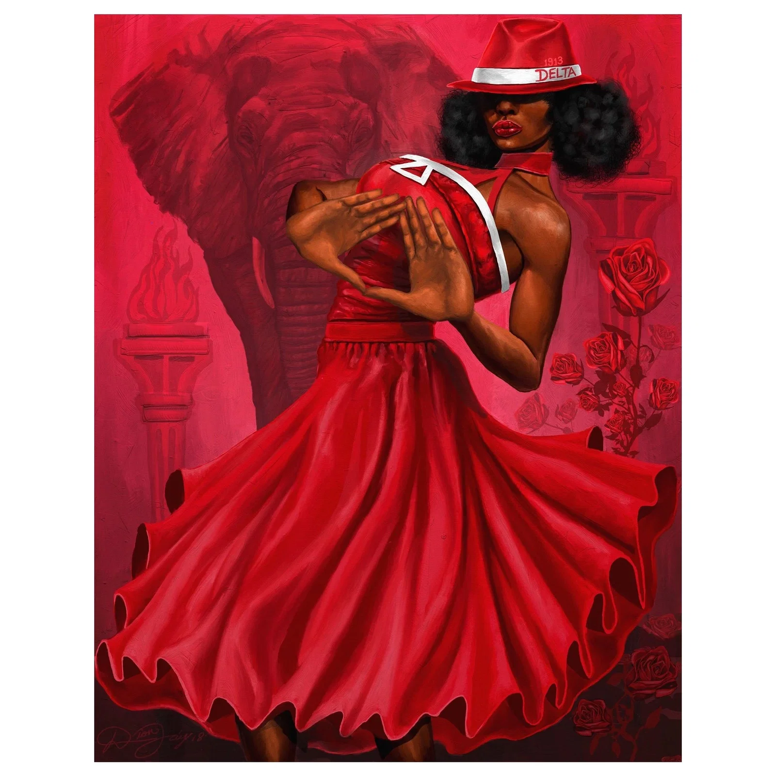 The Black Art Depot: The Art of Dion'Jay: An Uncontrollable Flow of ...