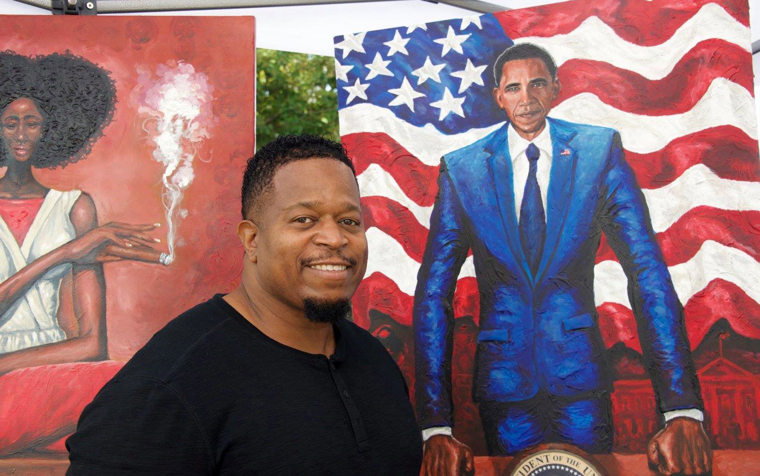 The Black Art Depot: The Art of Dion'Jay: An Uncontrollable Flow of ...