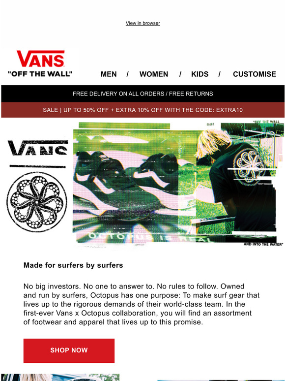 Vans: Introducing the first-ever Vans x Octopus collaboration | Milled