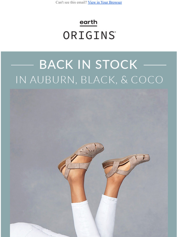 Earth Shoes: Birdine is Back in Stock! | Milled