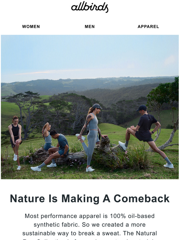 Allbirds: Meet The Natural Run Collection | Milled