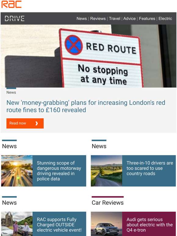 RAC: New 'money-grabbing' plans for increasing London's red route fines ...