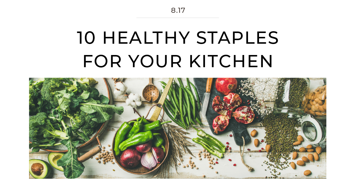 Gymshark: #357: Healthy staples you need in your kitchen | Milled