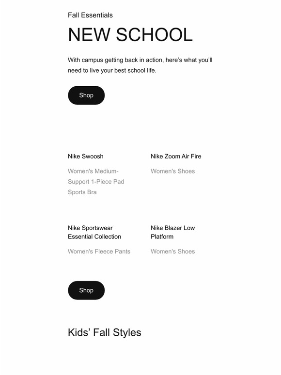 NIKE: Fit CheckFall Styles for School | Milled