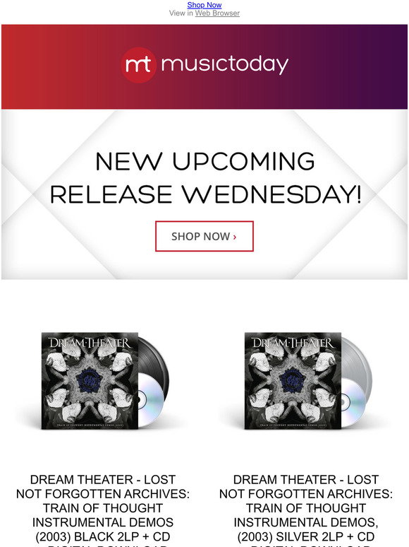 Musictoday: It's Wednesday! Check Out These Upcoming Releases! | Milled
