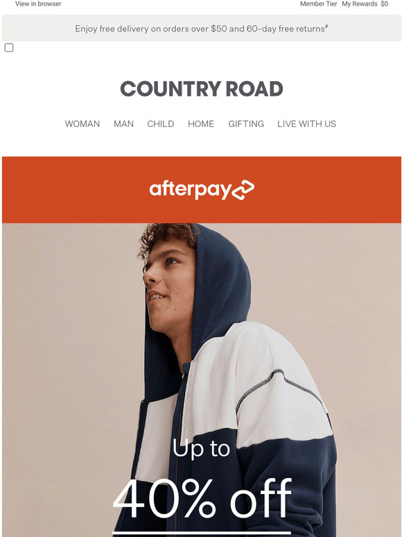 Country Road: New to sale: up to 40% off selected styles | Milled