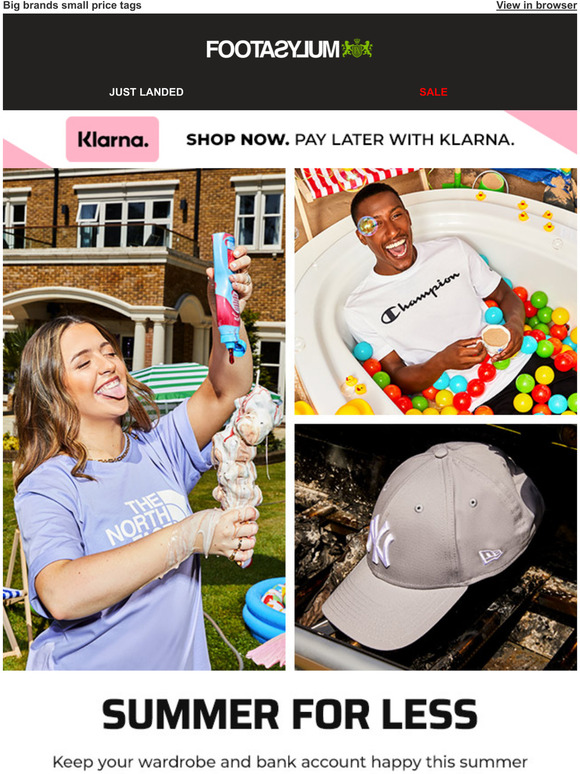 Footasylum: Summer staples for under 30! | Milled