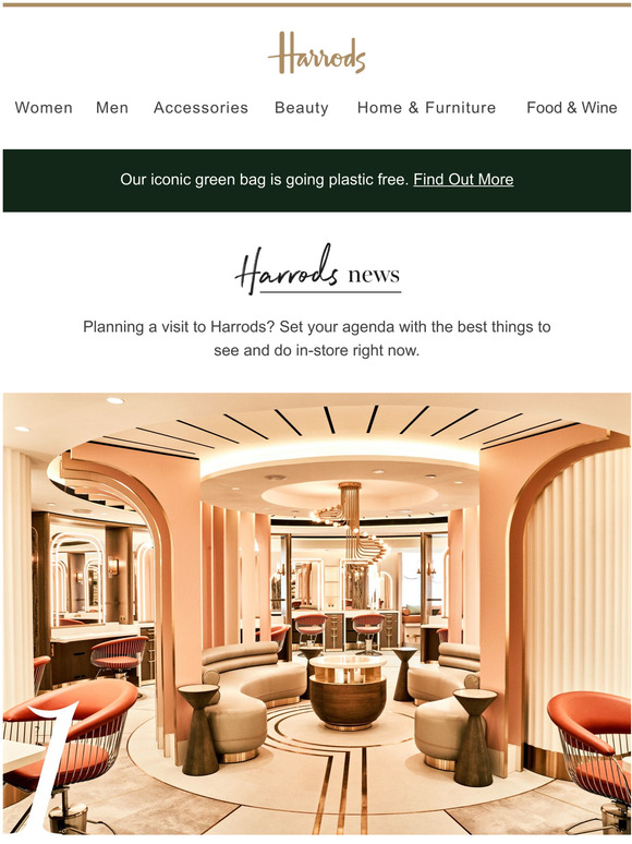 Harrods: The new Hair and Beauty Salon is open! | Milled
