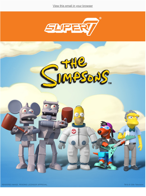 Super7: The Simpsons ULTIMATES! | Milled