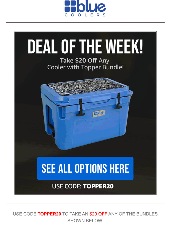 Caddis Sports: Take $20 Off Our New Cooler + Topper Bundles | Milled