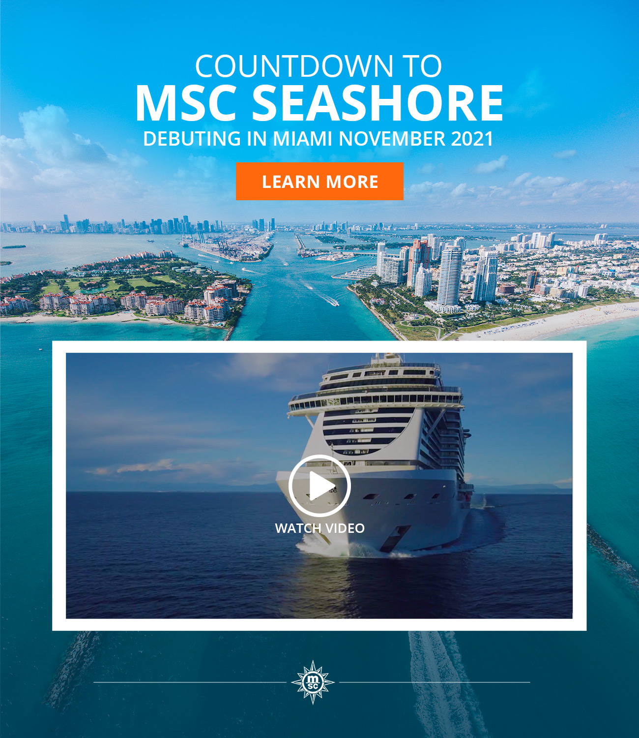 MSC Cruises: 3 Months to Go! Get Up Close and Personal with Miami's ...