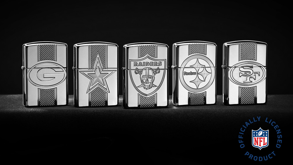 Zippo: Zippo NFL Lighter Designs Are Ready For Football Season | Milled