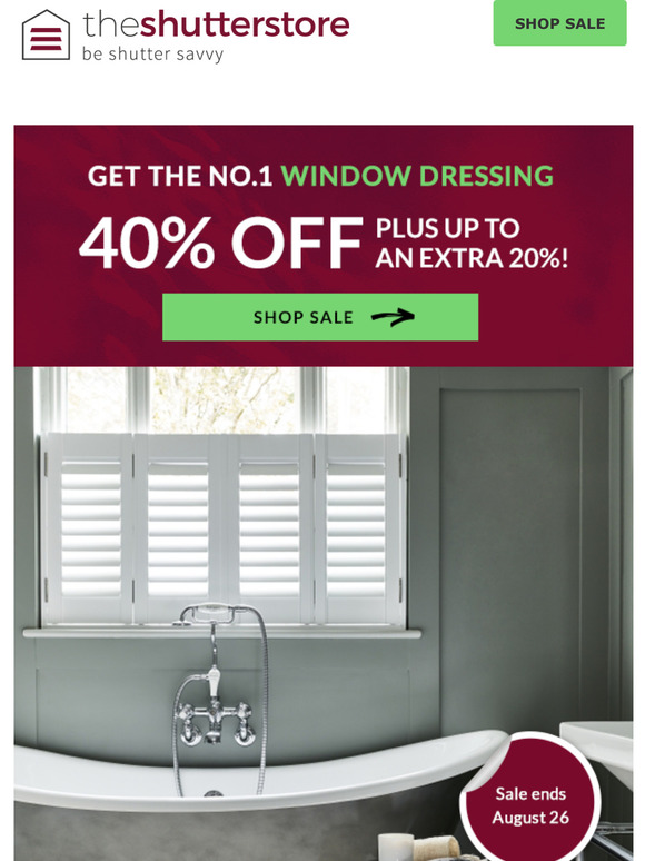 The Shutter Store: The Nation's No1 DIY shutter company | Milled