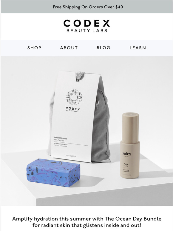 Codex Beauty: A FRESH Summer Gift - Just for You! | Milled