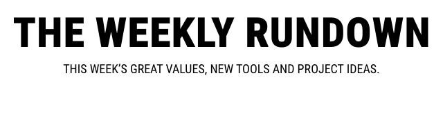 Harbor Freight Tools: The Weekly Rundown | Milled