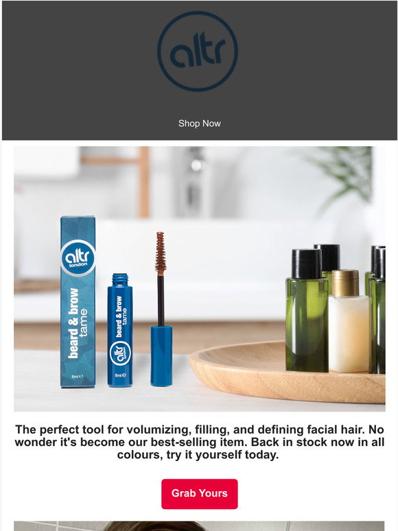 Altr: The ultimate tool for filling and defining facial hair | Milled