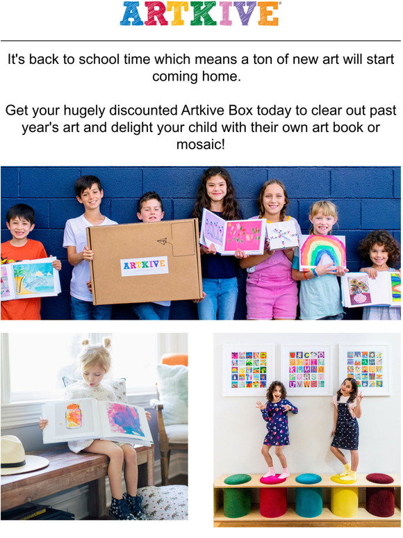 Artkive: Back to School Box Blow-out | Milled