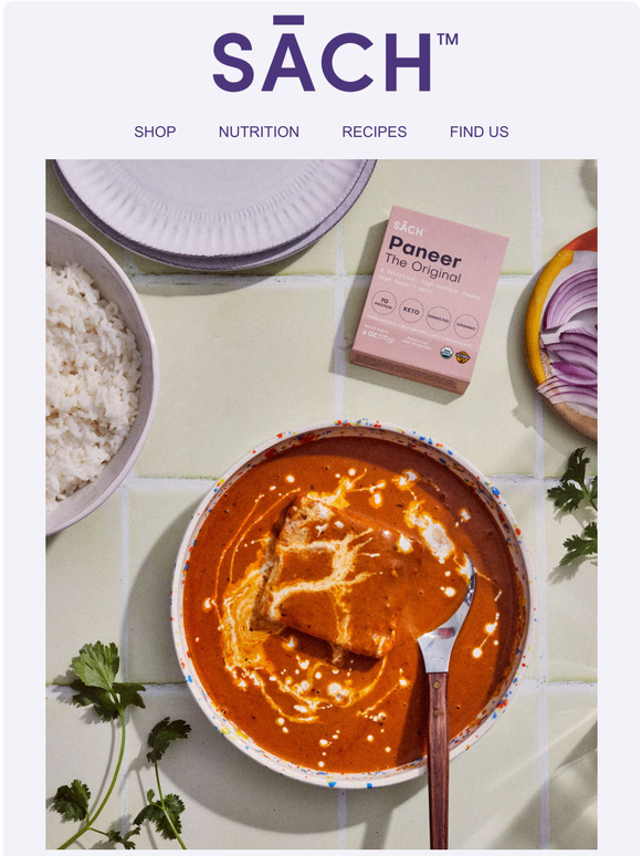 Sach Foods: The OG Classic- Paneer Butter Masala | Milled