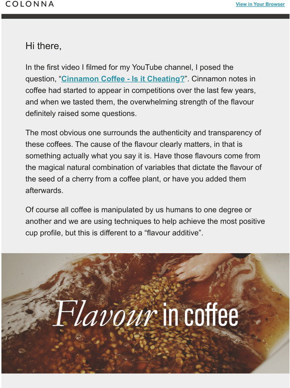 Colonna Coffee: The Boundaries of Natural Cup Profiles | Milled