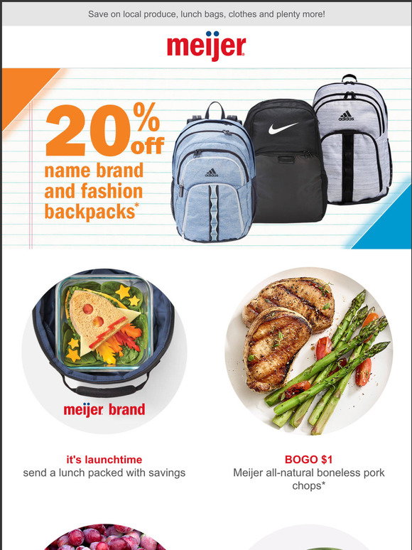 Meijer: Get ready for back to school. Shop at Meijer and save! | Milled