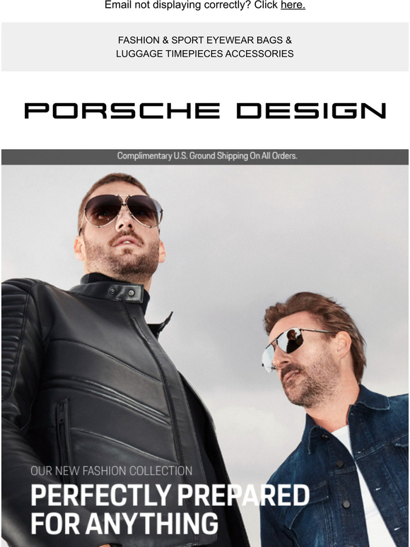 Porsche Design: The New Porsche Design Fashion Collection | Milled