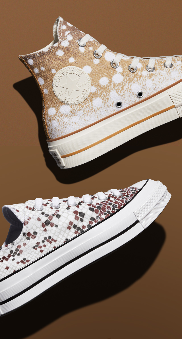 Converse: New animal prints join the custom lineup. | Milled