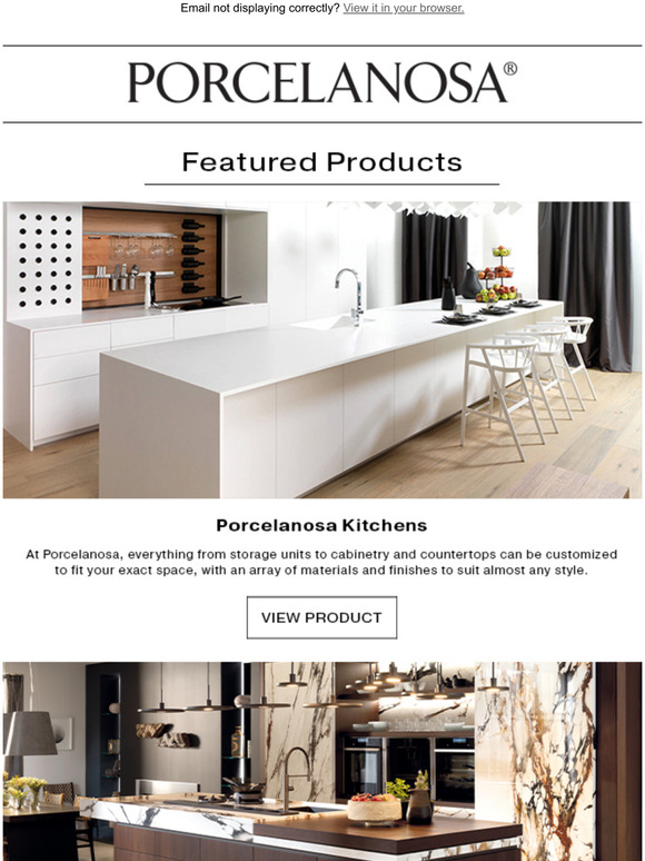 Porcelanosa: Kitchen Designs For Every Style & Space | Milled