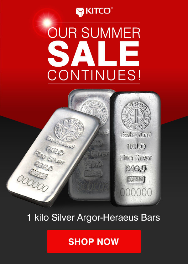 Kitco Metals: Our Summer Sale is heating up! | Milled