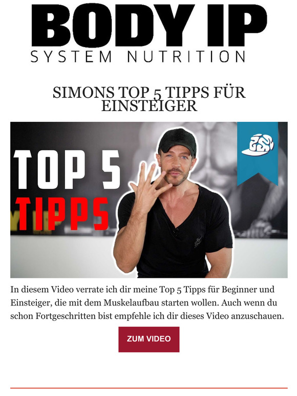 Body IP: Simons Tipps fr Anfnger | Milled