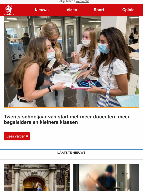 Tubantia: Twents schooljaar van start met meer docenten, meer ...