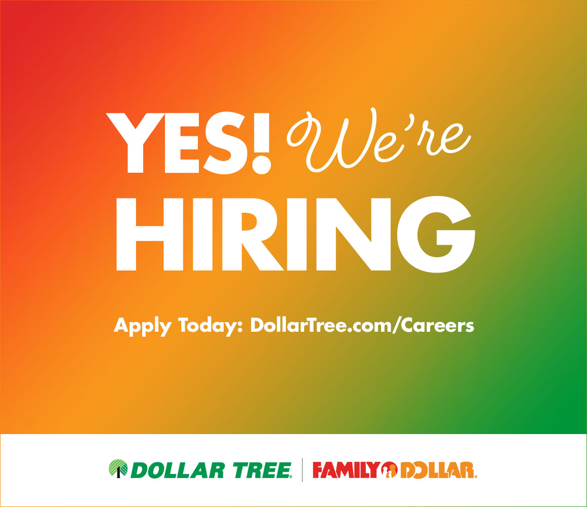 Dollar Tree Were Hiring Join Us August 25 And 26 Milled dollar-tree-were-hiring-join-us-august-25-and-26-milled