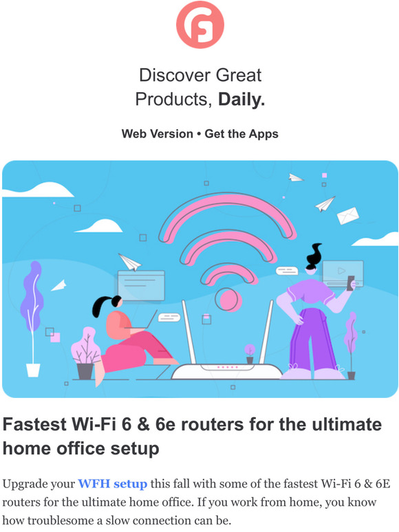 Gadget Flow: Fastest Wi-Fi 6 & 6E routers for your home office | Milled