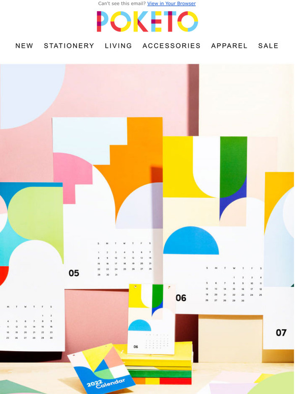 Poketo: Introducing our 2022 Art Calendars | Milled