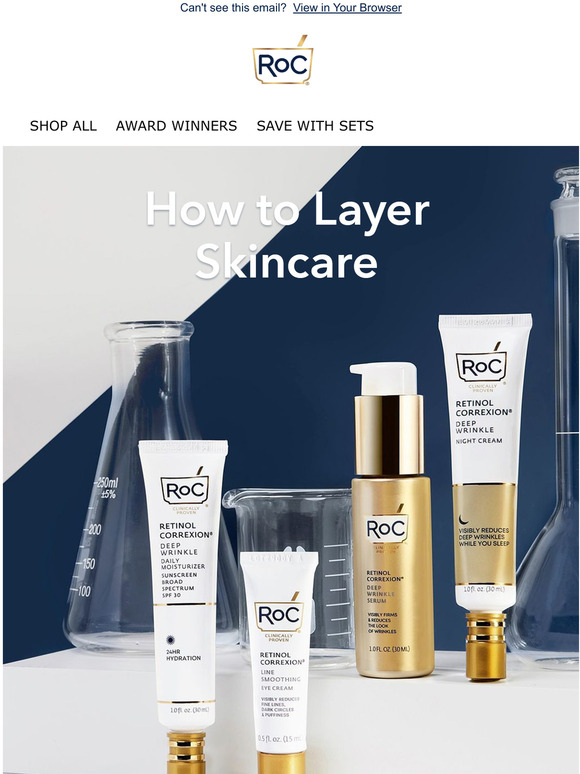 Roc Skincare: Essential tips & sets for layering your skincare | Milled