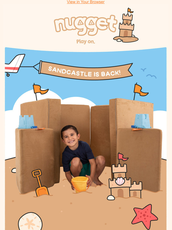 Nugget Comfort: Sandcastle is Back! | Milled