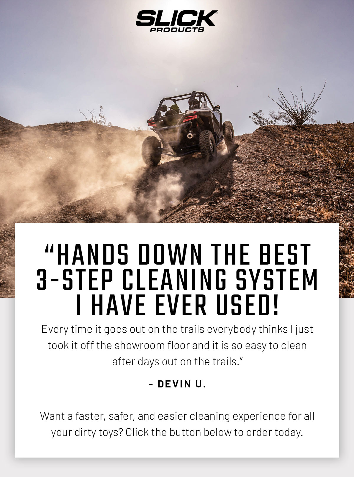 Slick Products: The Best 3-Step System | Milled