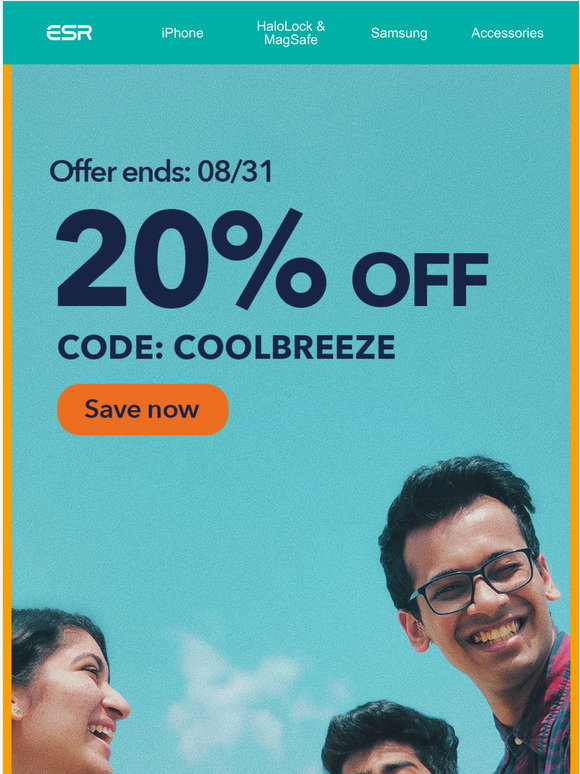 ESR: Your 20% off code expires soon | ESR | Milled