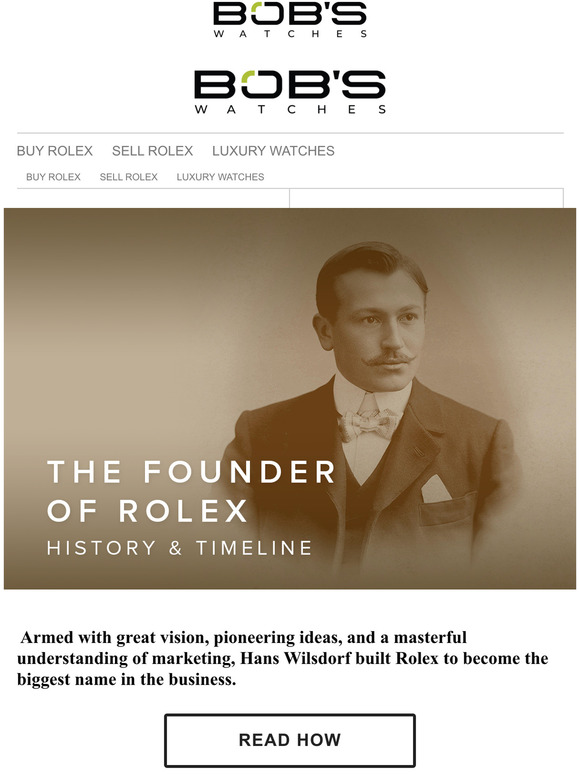 Bob's Watches: The History & Timeline of Rolex | Milled