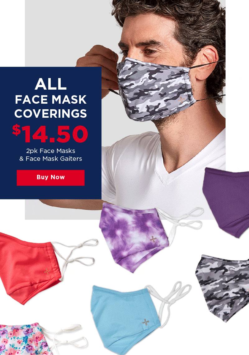 Tommie Copper: $14.50 Face Masks & Gaiters TODAY ONLY! | Milled