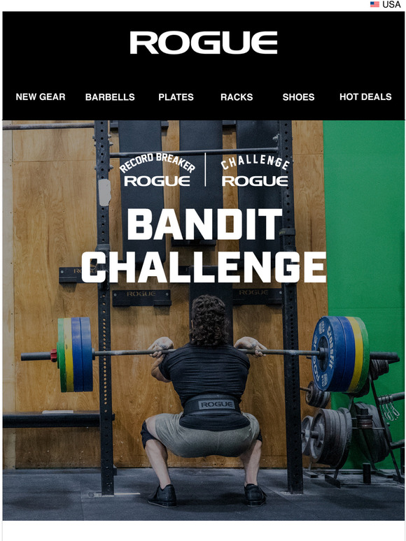 Rogue Fitness: The Rogue Bandit Challenge Starts Now - Register and ...
