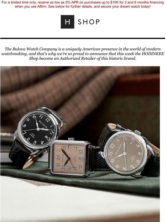 Hodinkee: Vintage Reissues Done Well: A New Group Of Bulova And ...