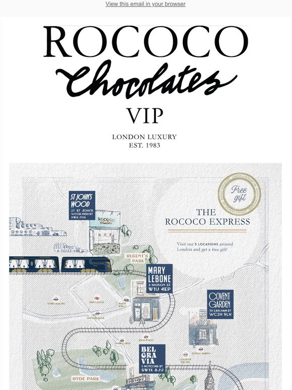Rococo Chocolates: Take a tour on the Rococo Express! | Milled