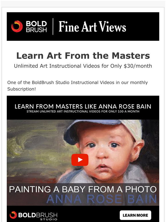 Fine Art Views: Learn Art from Art Master Anna Rose Bain | Milled