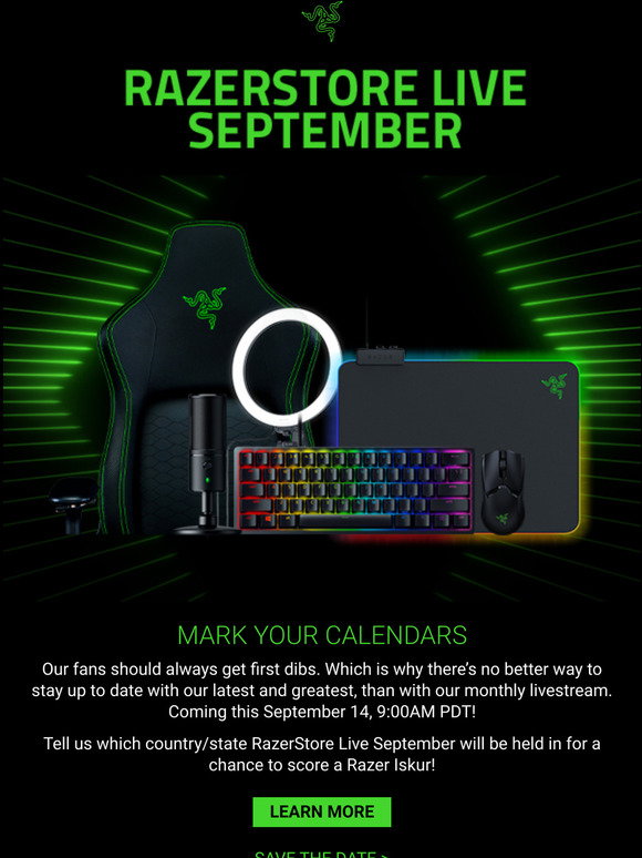 Razer: Catch RazerStore Live at an All New Location | Milled