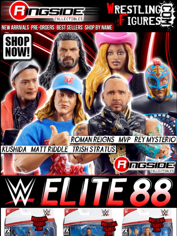 Ringside Collectibles: First Look - WWE Elite 88 MOC images! | Milled