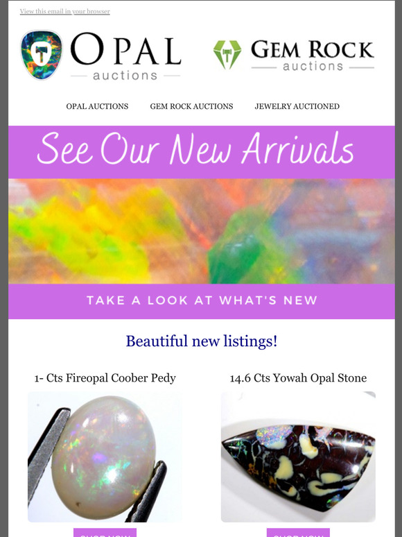 Gem Rock Auctions: Opals, Opals, and more Opals! | Milled