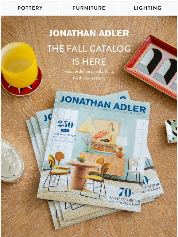 Jonathan Adler: First Look: NEW Fall 2021 Collections | Milled
