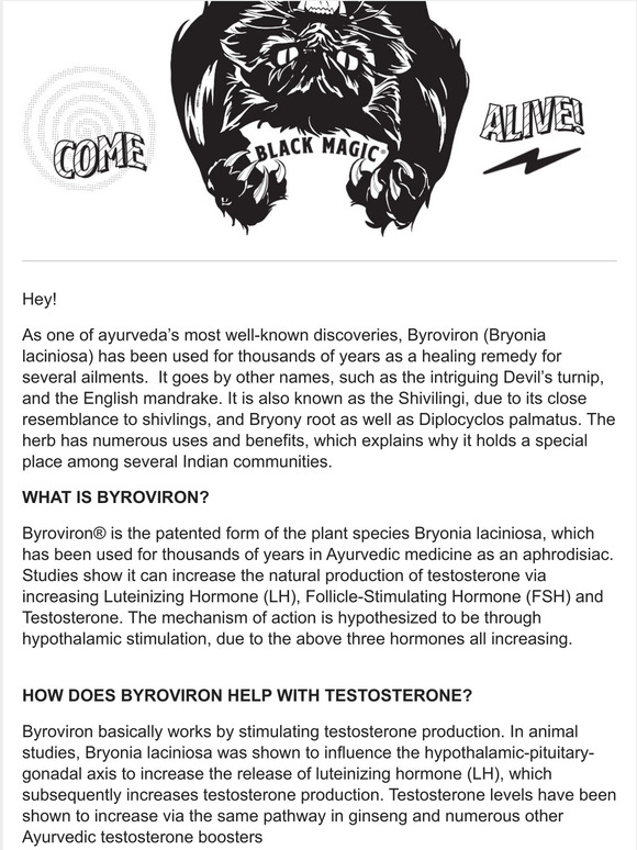 Black Magic Supply: Improve Your Natural Testosterone With Byroviron ...