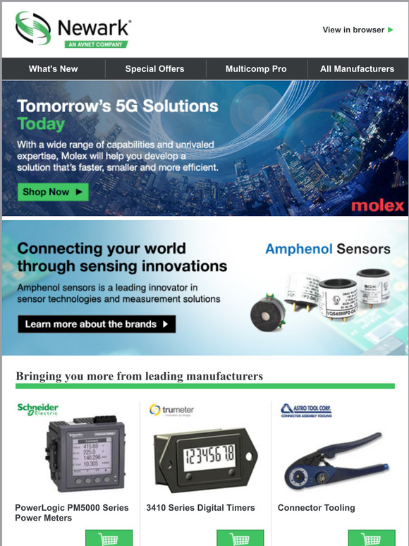 Newark: Check out the latest technologies from our leading ...